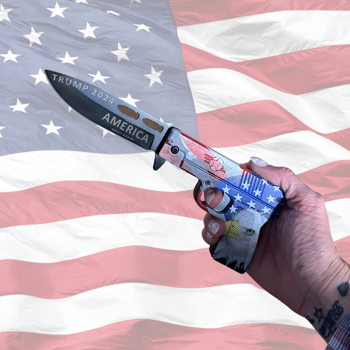 Trump 2024 Collectable - Trump Pocket Knife - Limited Quantity ...