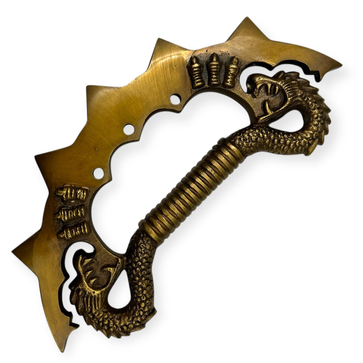 Collectable Heavy Duty Metal Dragon Knuckle Dusters – AnyTime Blades