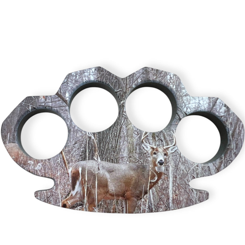 Deer Brass Knuckle Dusters – AnyTime Blades